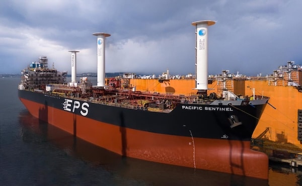 bound4blue completes eSAIL® installation on EPS tanker with