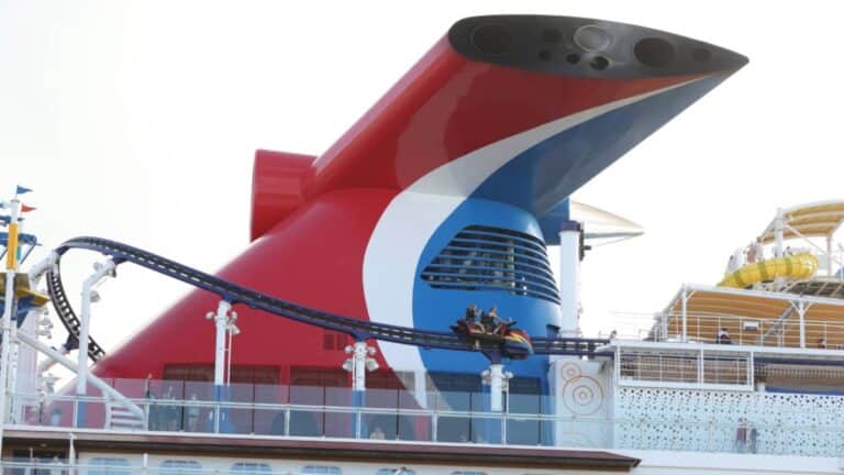 Carnival's Bolt Roller Coaster Crowned Best Cruise Ship Feature of 2025 ...