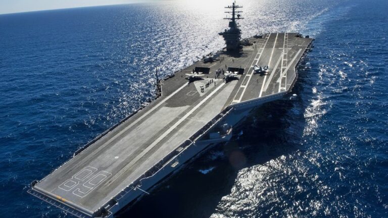 The U.S. Navy’s New 100,000 Ton Nuclear Supercarrier Just Sailed Out of ...